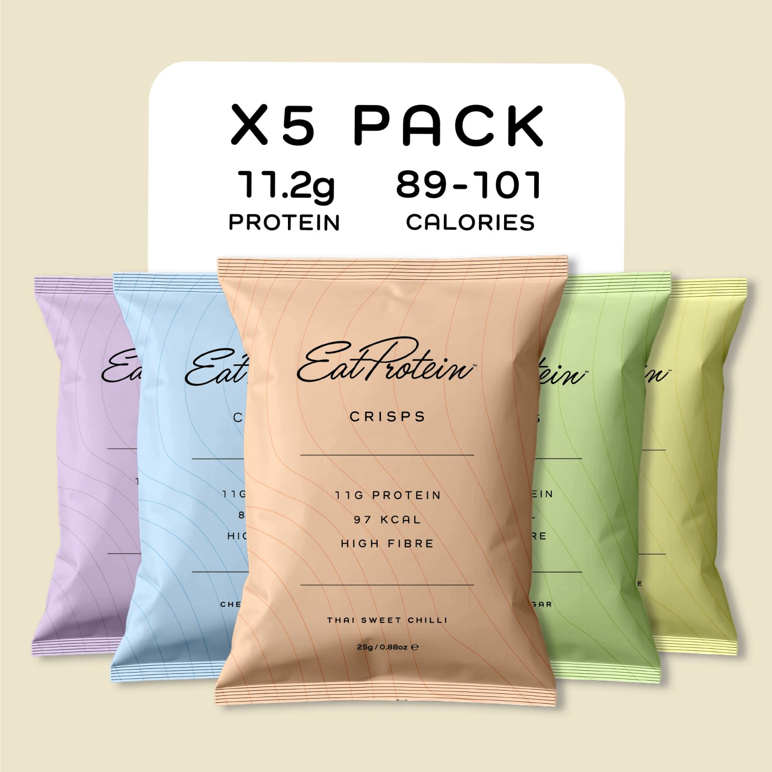 High Protein & Fibre Crisps From 95p Per Pack | Keto Friendly